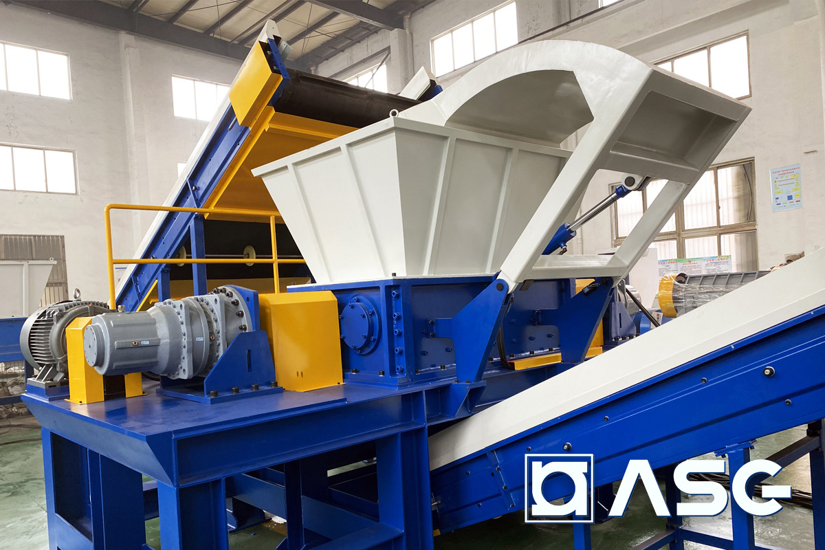 Double-Shaft Plastic Shredder Machines - Plastic Recycling Machines