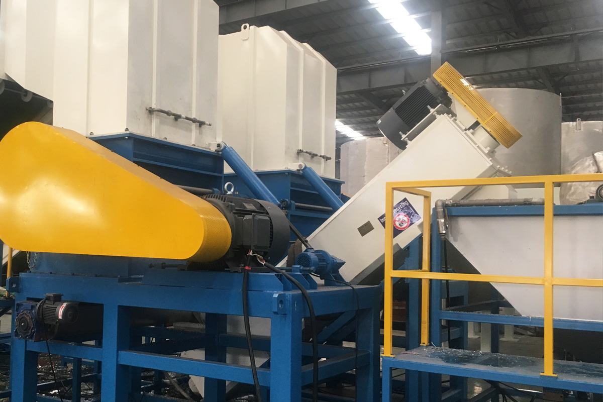 Friction Screw Washer - Plastic Recycling Machines