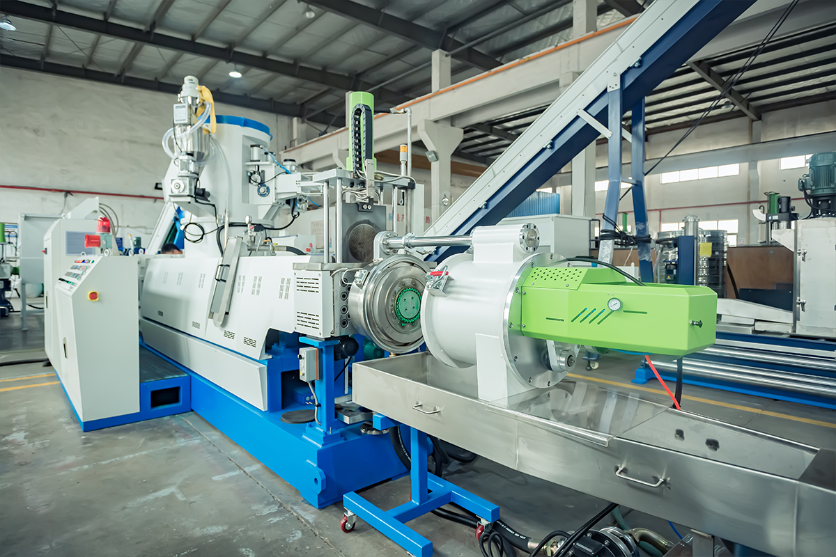 Clean PP PE Plastic Film / Woven Bags Water Ring Pelletizer - Plastic ...