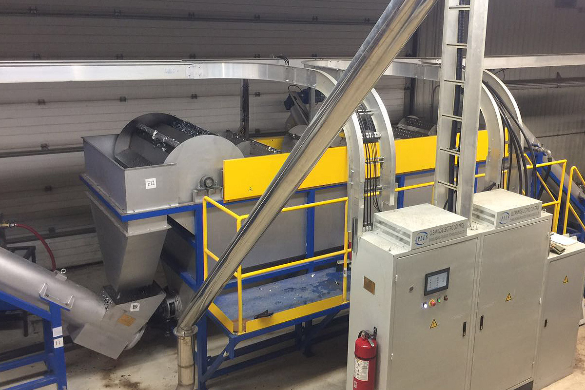 Sink Float Separation Tank - Plastic Recycling Machines