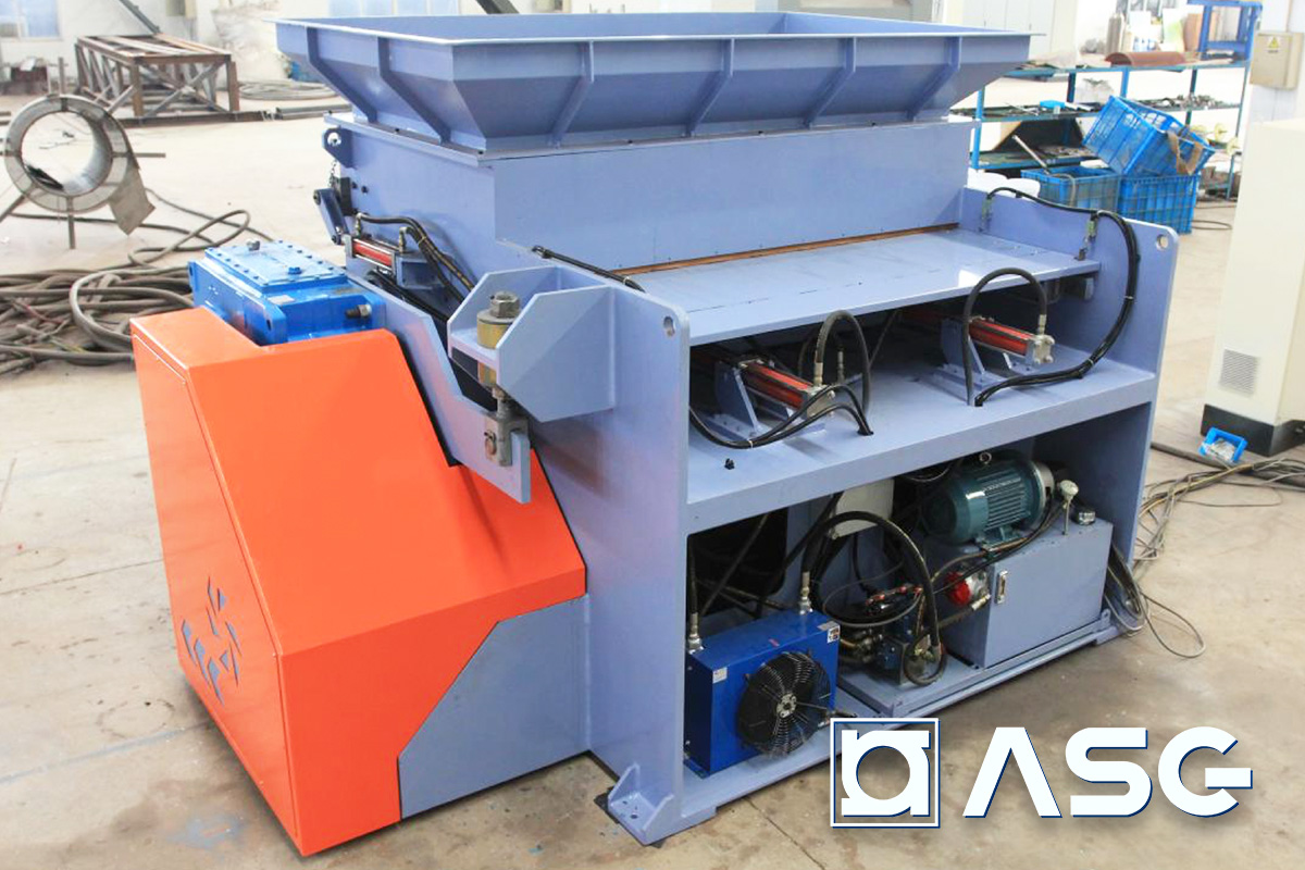 Elastic Plastic & Rubber Shredder Machines - Plastic Recycling Machines