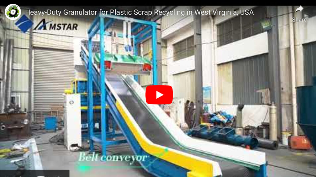 Heavy-Duty Plastic Granulator in West Virginia, USA - Plastic Recycling ...