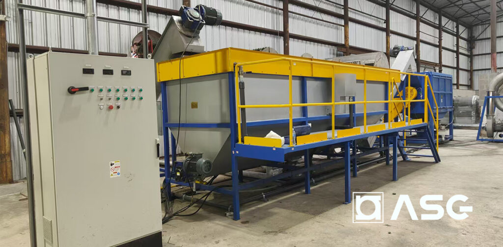 PP PE WASHING LINE IN BATON ROUGE, LA - Plastic Recycling Machines