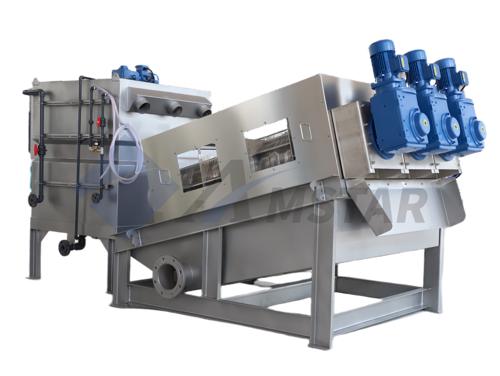 Sludge Dewatering Machine - Plastic Recycling Machines