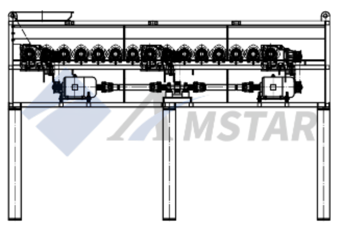 Roller / Disc Screen - Plastic Recycling Machines