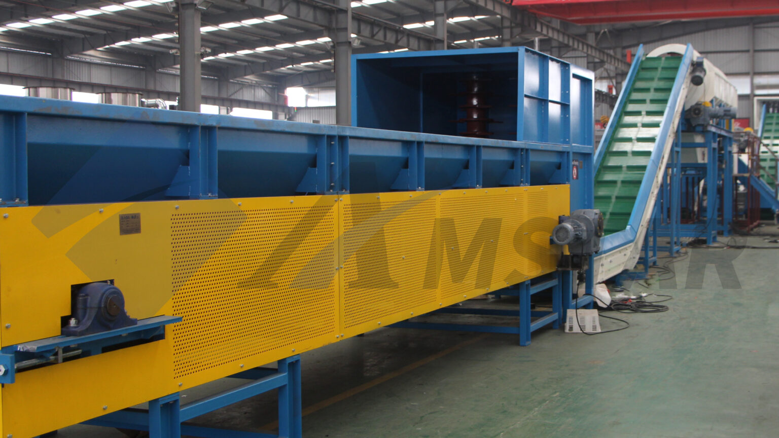 1000 kg/hr HDPE Plastics Recycling Line - Plastic Recycling Machines