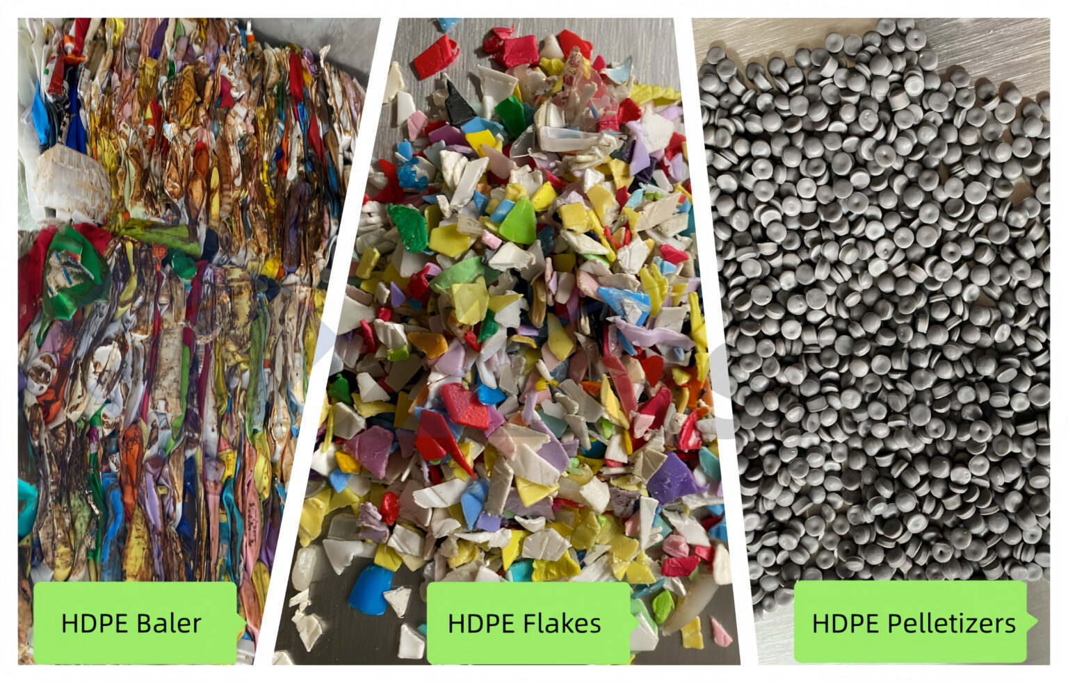 1000 kg/hr HDPE Plastics Recycling Line - Plastic Recycling Machines