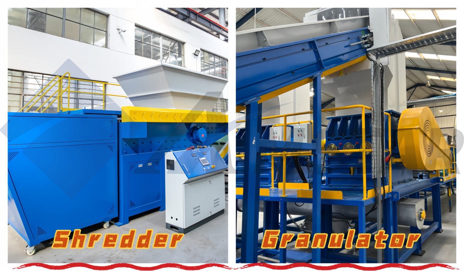 Plastics Shredder vs. Plastics Granulator: What’s the Difference ...