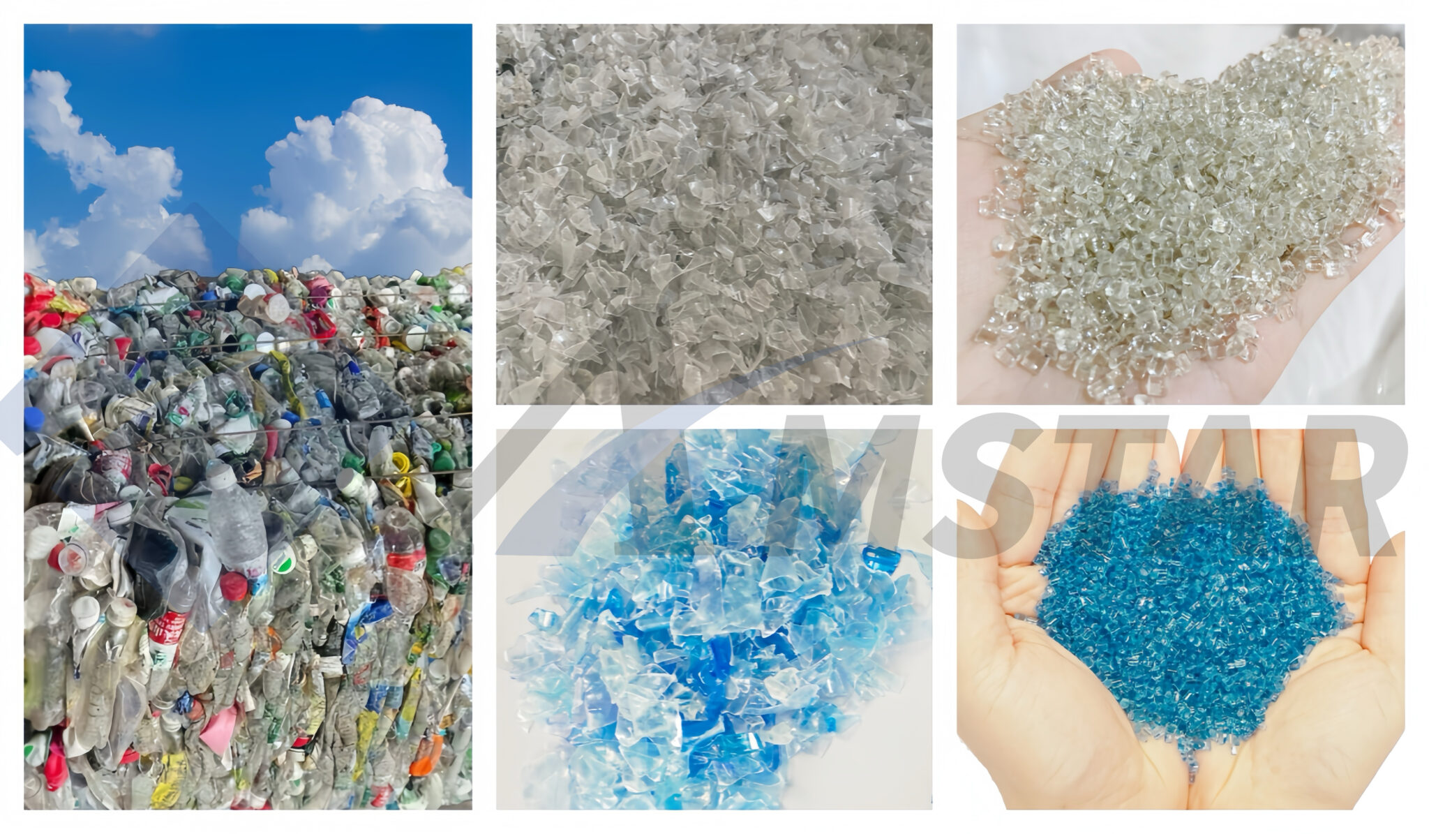 1000KG/H PET Bottle Washing Line – Efficient Recycling from Bottle to ...